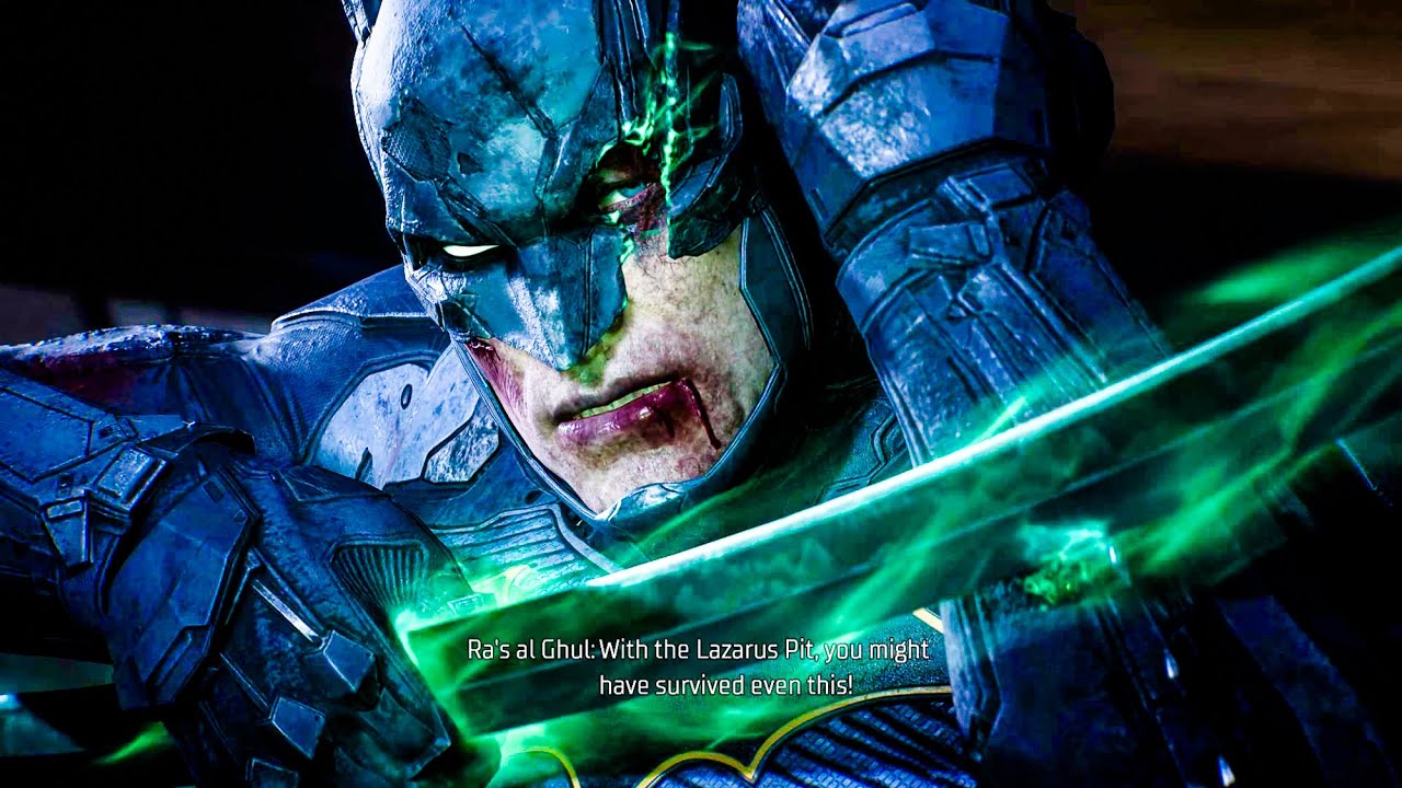 BATMAN DEATH SCENE CINEMATIC CUTSCENE 4K 60FPS - YouTube