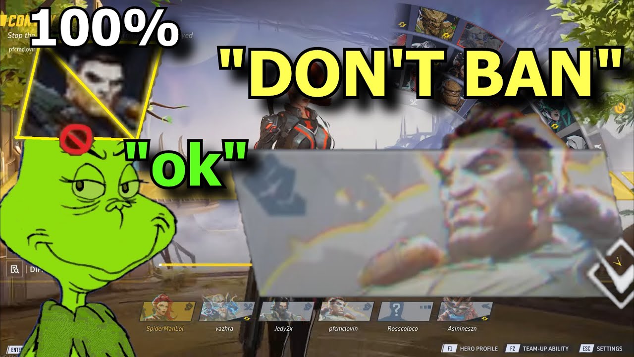 Being a Menace in Marvel Rivals Ranked - YouTube