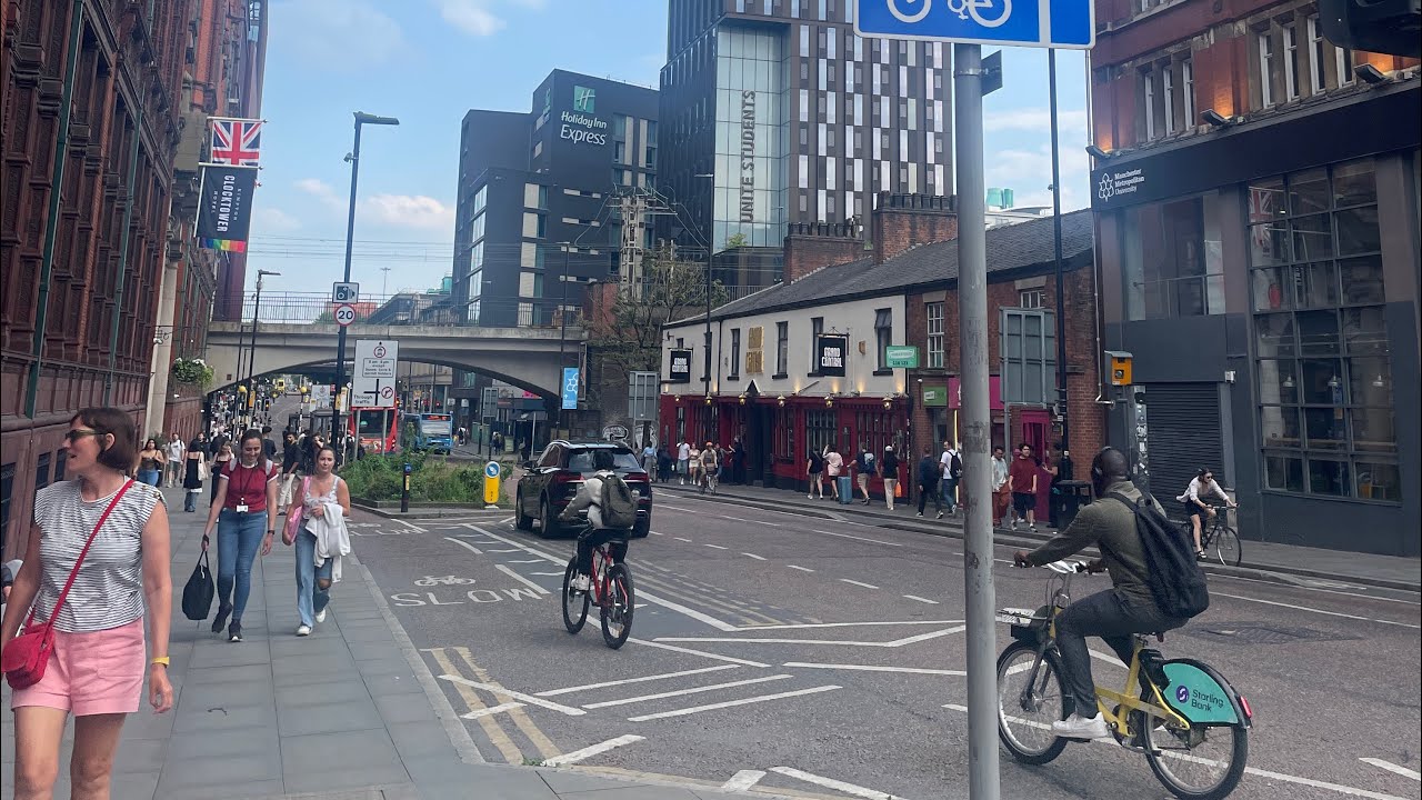 Manchester, England 🇬🇧 | 4k walking tour - YouTube