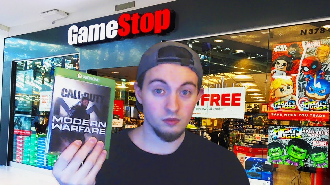 RETURNING CALL OF DUTY MODERN WARFARE TO GAMESTOP ON RELEASE DAY ...