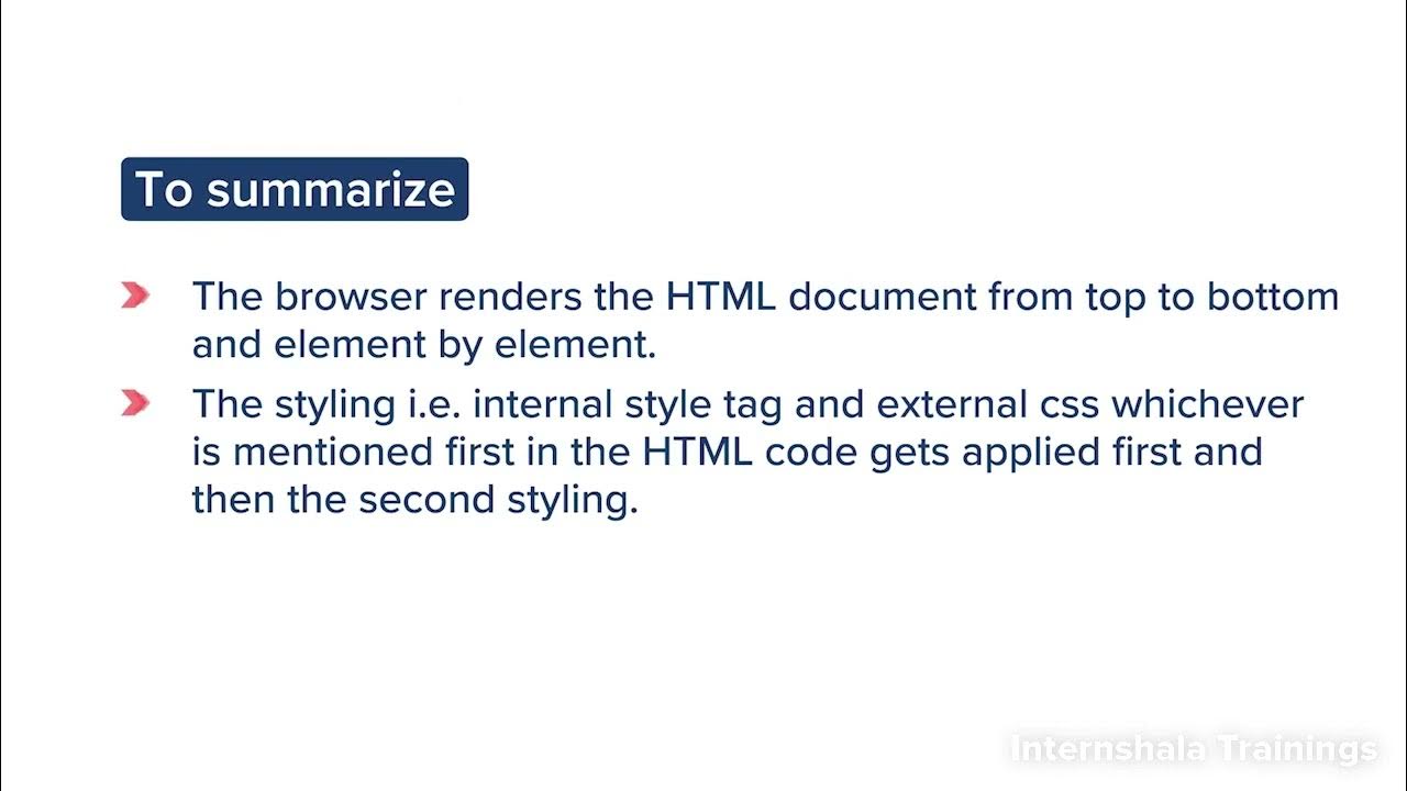 Precedence in Styling Using CSS - YouTube