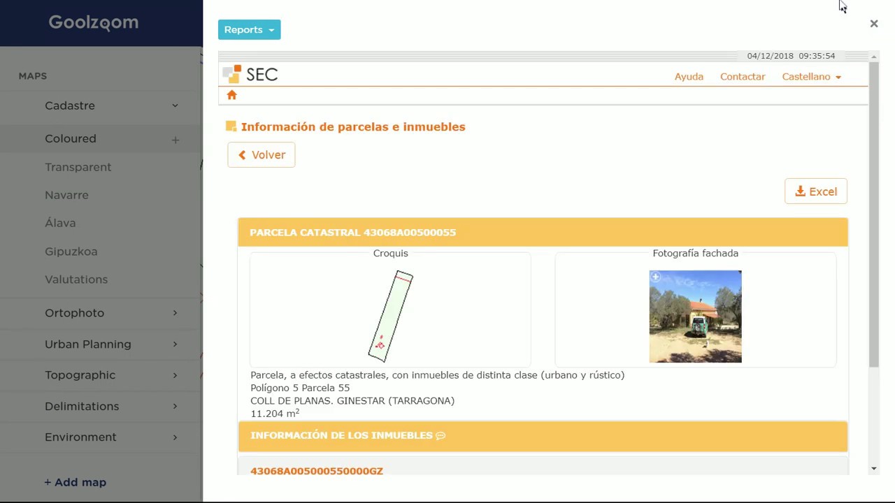 Search by polygon and parcel in Goolzoom - YouTube