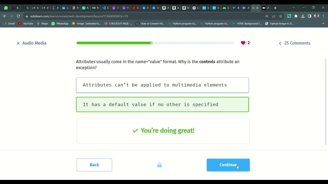 28 Audio Media | Web Development | Sololearn Answers - YouTube