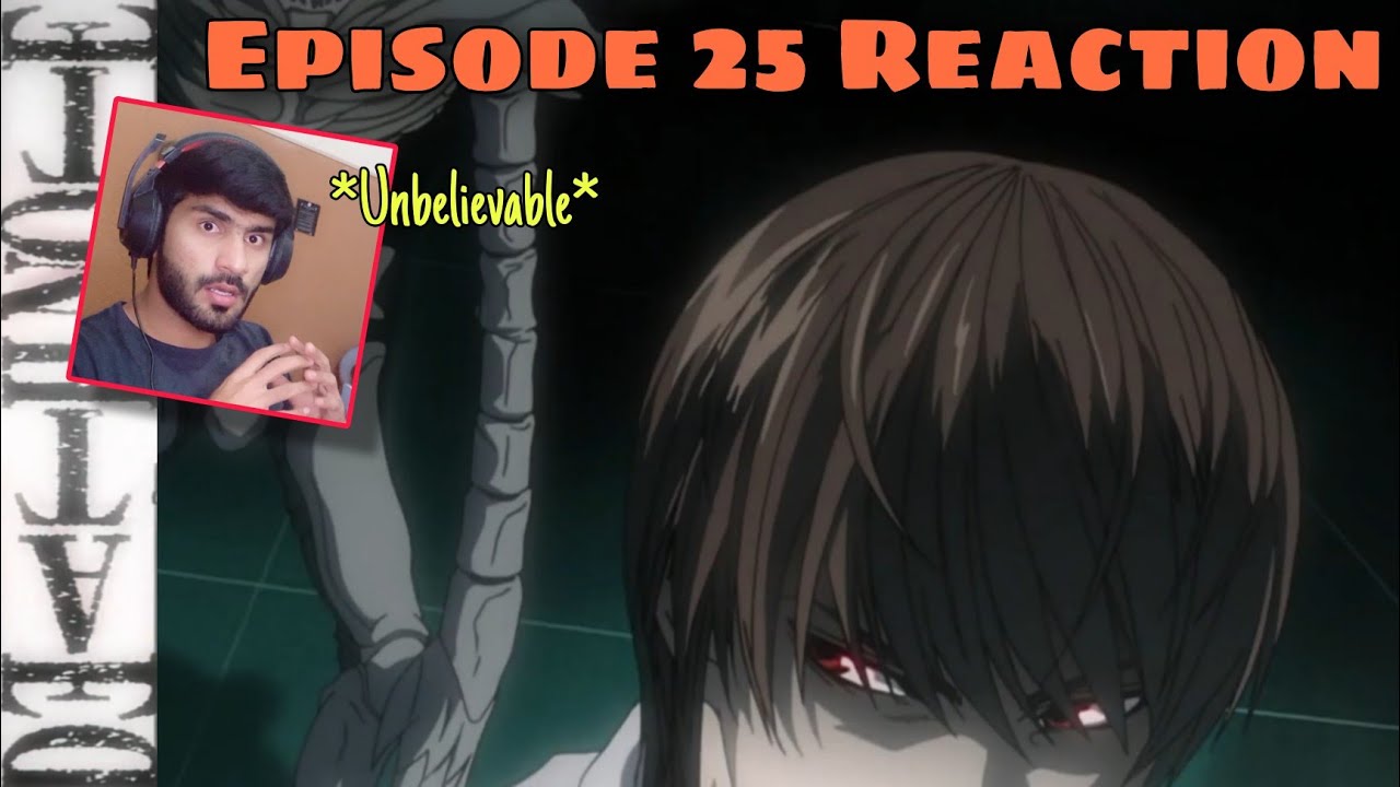 *It can't be....real* 😱😨 || Death Note Reaction || Episode 25 - YouTube
