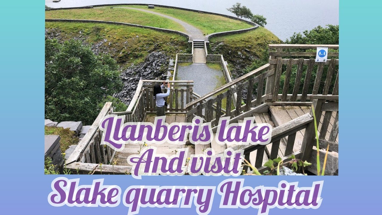 Walking around Llanberis to the lake and visiting the old quarry ...