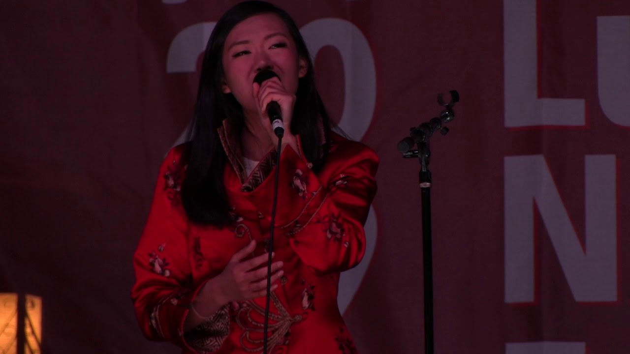 Katherine Ho Sings Yellow Live At San Gabriel New Years Celebration ...