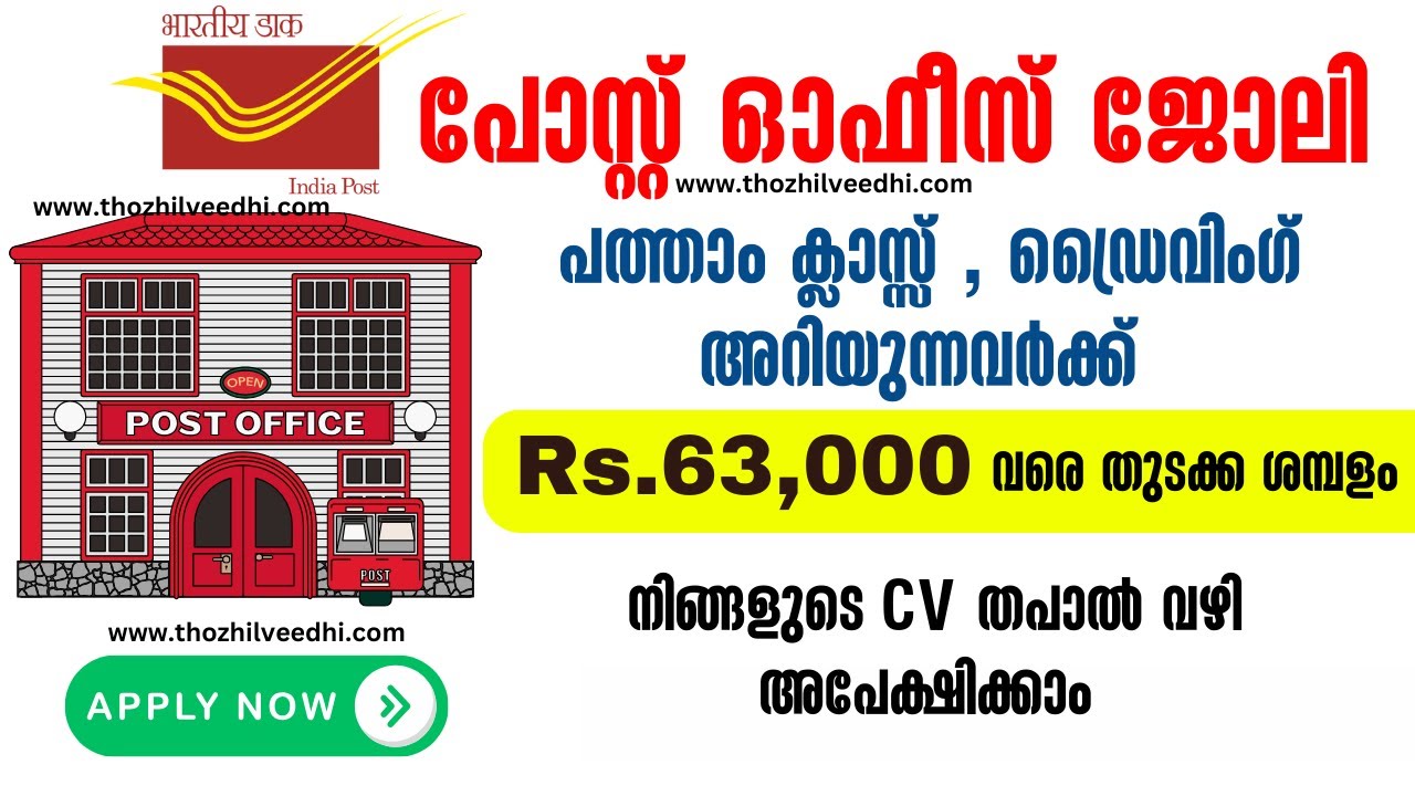 Post Office Staff Car Driver Recruitment 2023 post-office-staff-car-driver-recruitment-2023