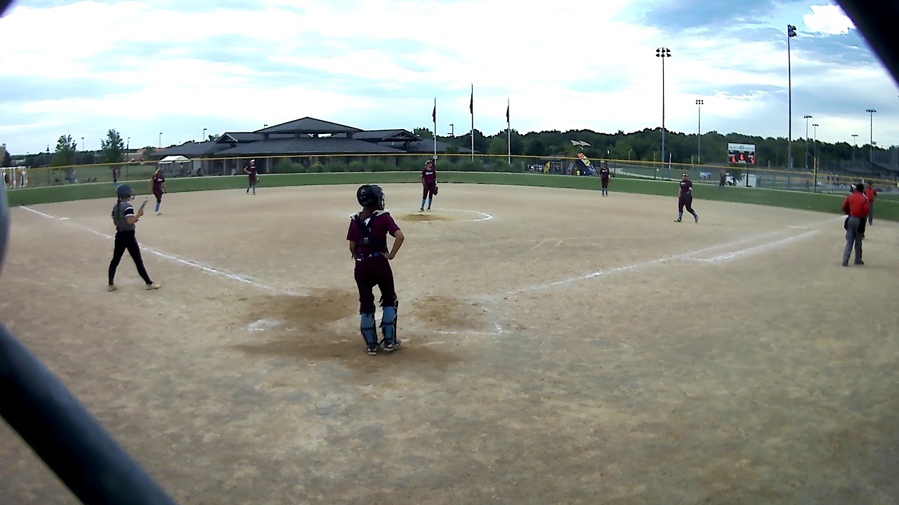 Team synergy softball 2018 vs Minnesota A's Blue 2 - YouTube