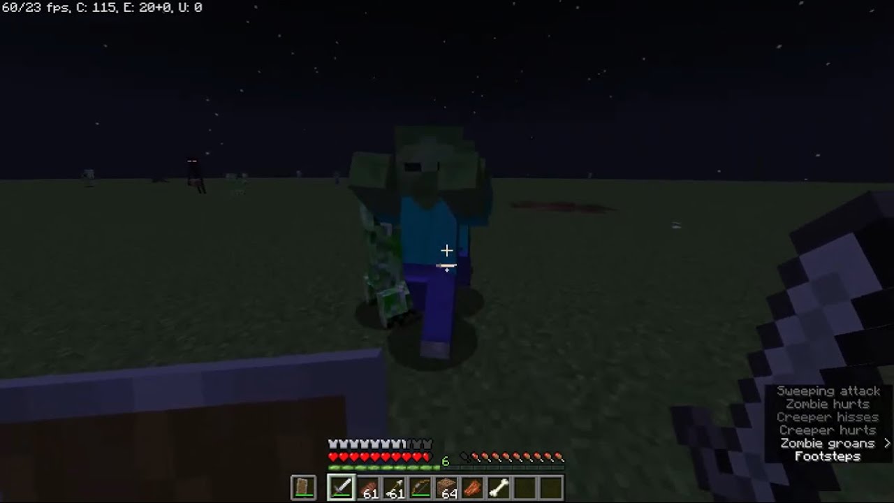 Fighting Minecraft Mobs for 14 minutes and 30 seconds - YouTube