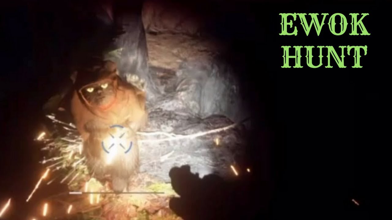 Star Wars Battlefront II - EWOK HUNT! - YouTube