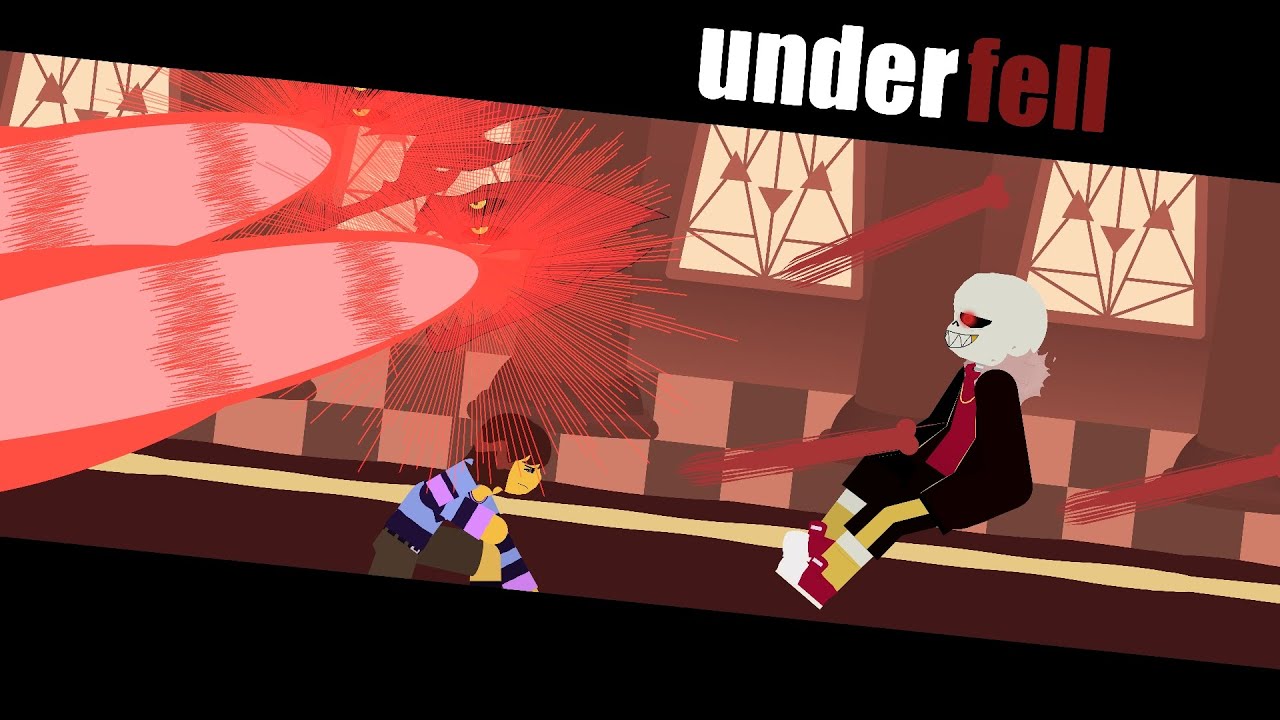 underfell blaster circle test - YouTube