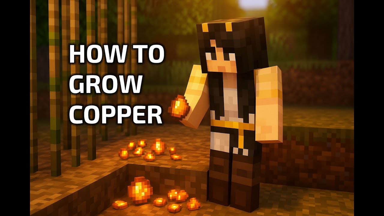 How to grow Copper nuggets with Cuprosia Seeds - Crossbreeding ...