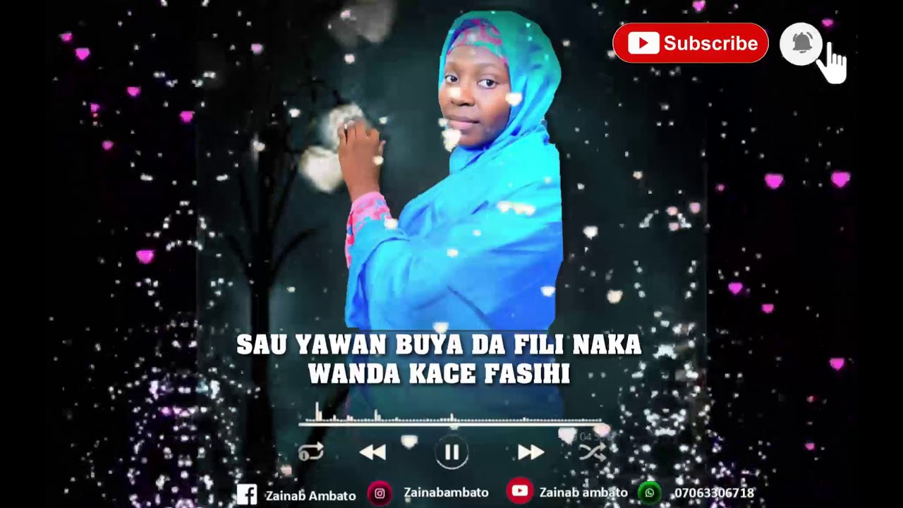 ARZIKINA VIDEO LYRICS (ZAINAB AMBATO) - YouTube