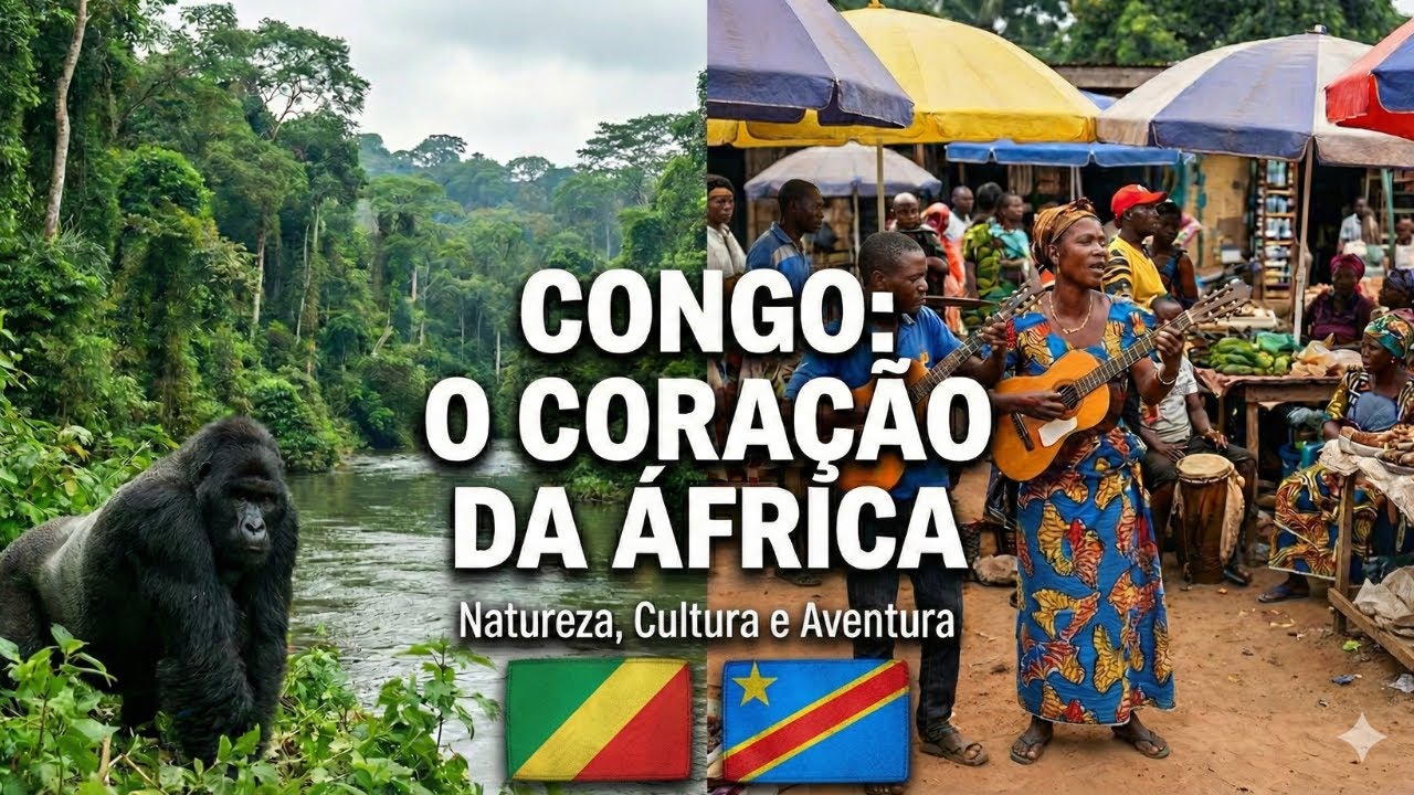 Congo: Dois Países, Uma História | Natureza, Riquezas e Desafios da ...