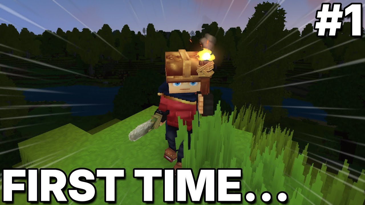 Trying out the Minecraft Killer! (Hytale) - YouTube