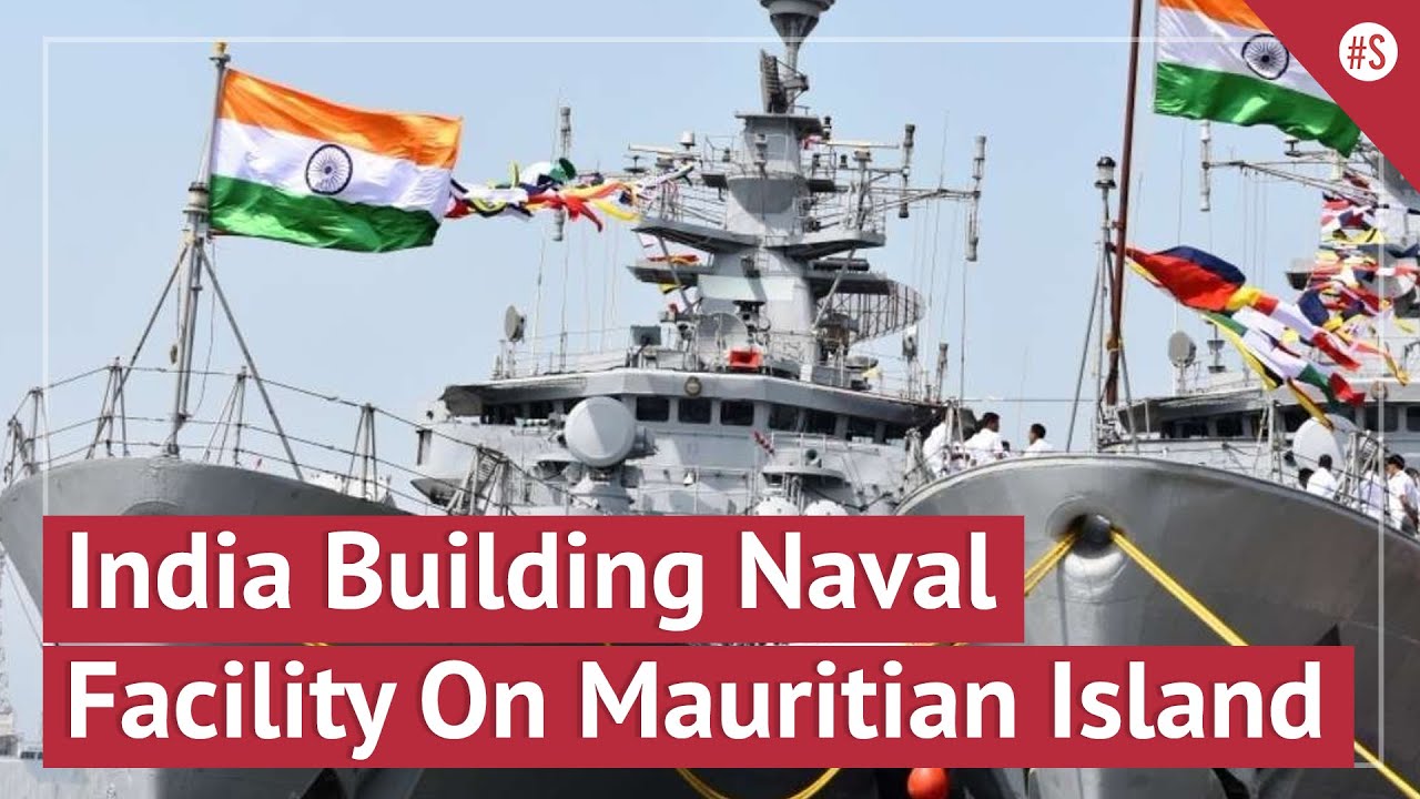 India Building Naval Base On Agalega Island Of Mauritius, Satellite ...