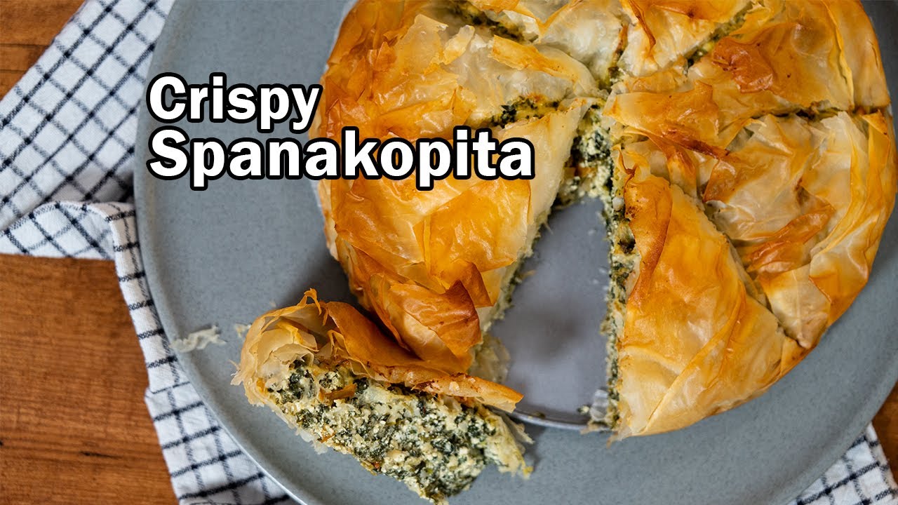 Authentic Greek Spanakopita Recipe: A Flaky Spinach Delight! - YouTube