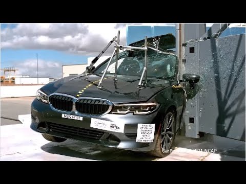 BMW 3 Series- Safety Test By IIHS - YouTube