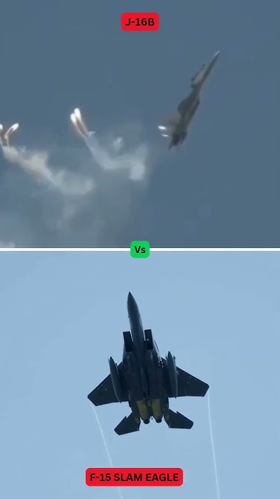 J-16B Vs F-15 SLAM EAGLE // DUEL IN THE SKIES !! #military #f15 #j16 #airpower #airforce - YouTube