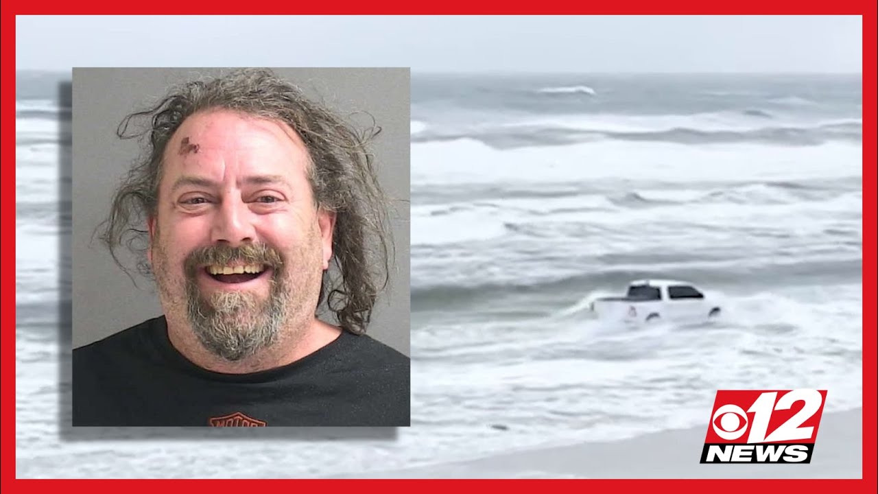 Florida Man drives truck into ocean, tells deputies, "It's not my fault ...