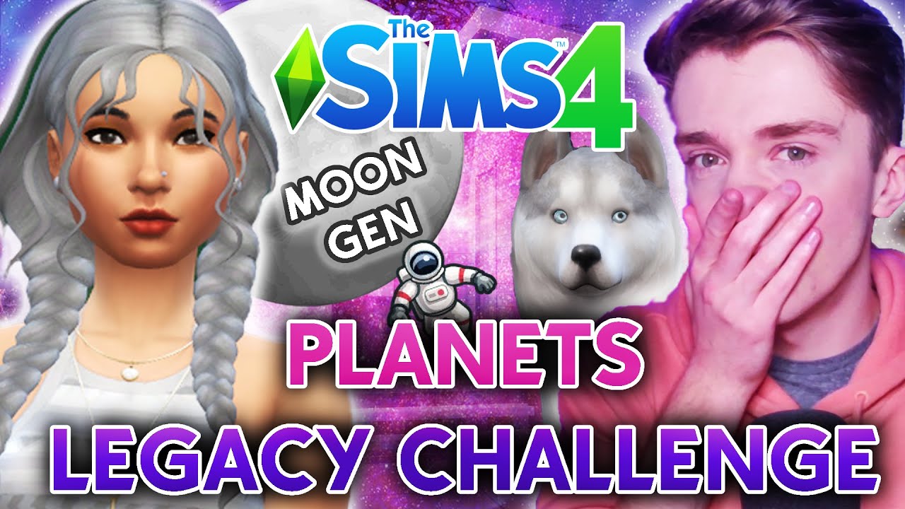 NEW LEGACY CHALLENGE! Planet Solar System! | MOON Ep.1 | The Sims 4 ...