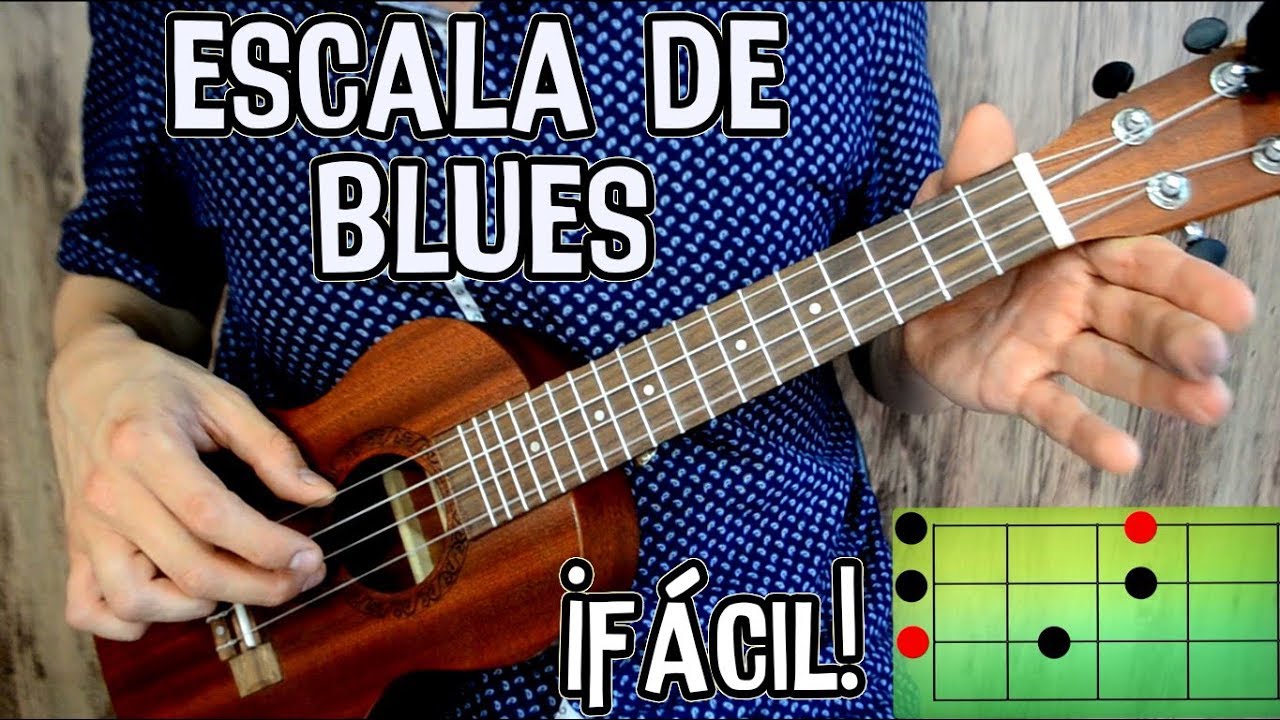 Como tocar blues en ukulele (Escala pentatonica mayor/Punteo/frase ...