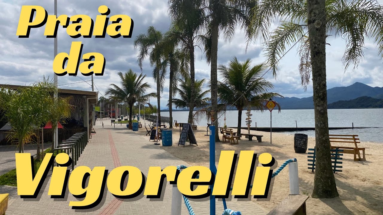 Praia da Vigorelli na Baía da Babitonga em Joinville SC - YouTube