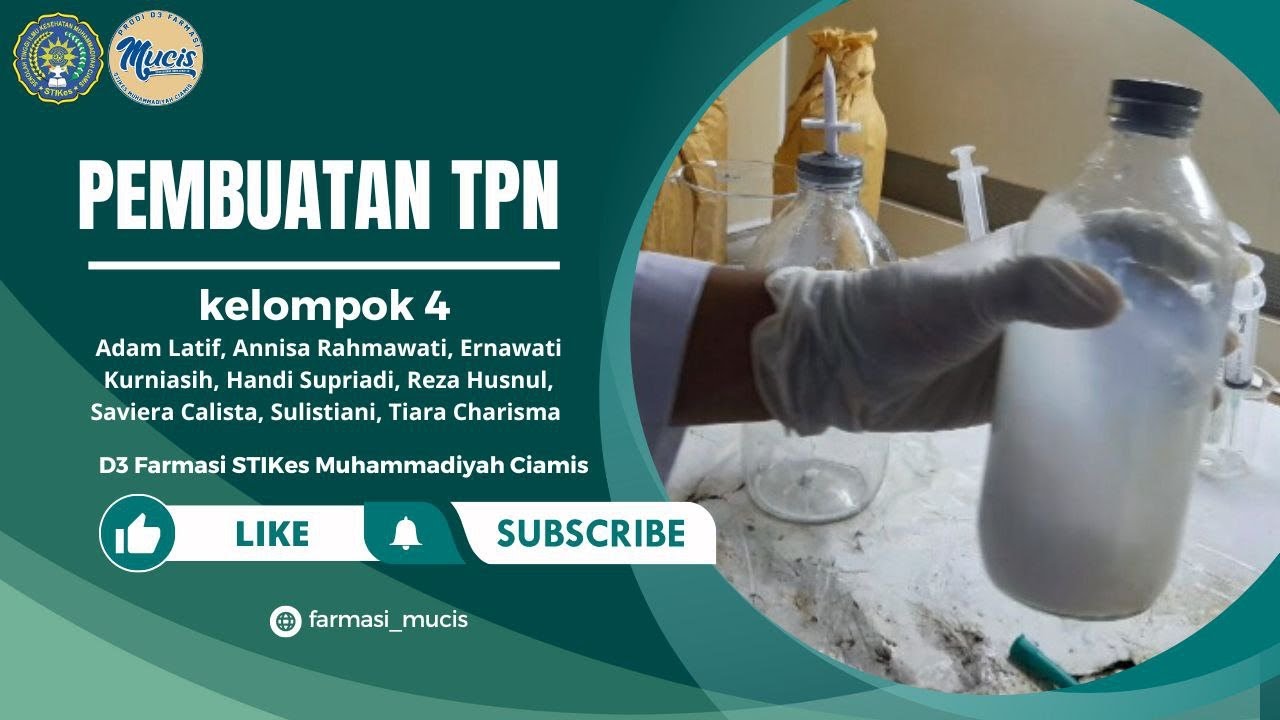 PEMBUATAN TPN | KELOMPOK 4 - YouTube