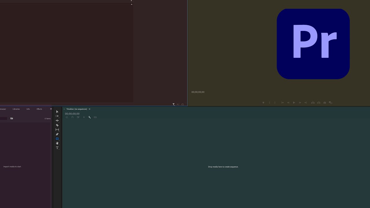 Workspace Overview For Beginners in Premiere Pro - YouTube