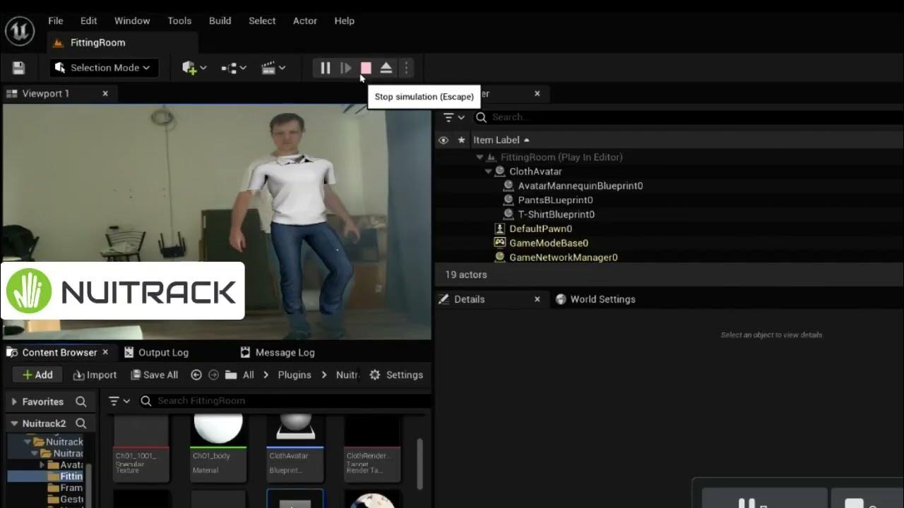 Unreal Engine 5 Plugin For Real Time Skeleton Tracking - YouTube