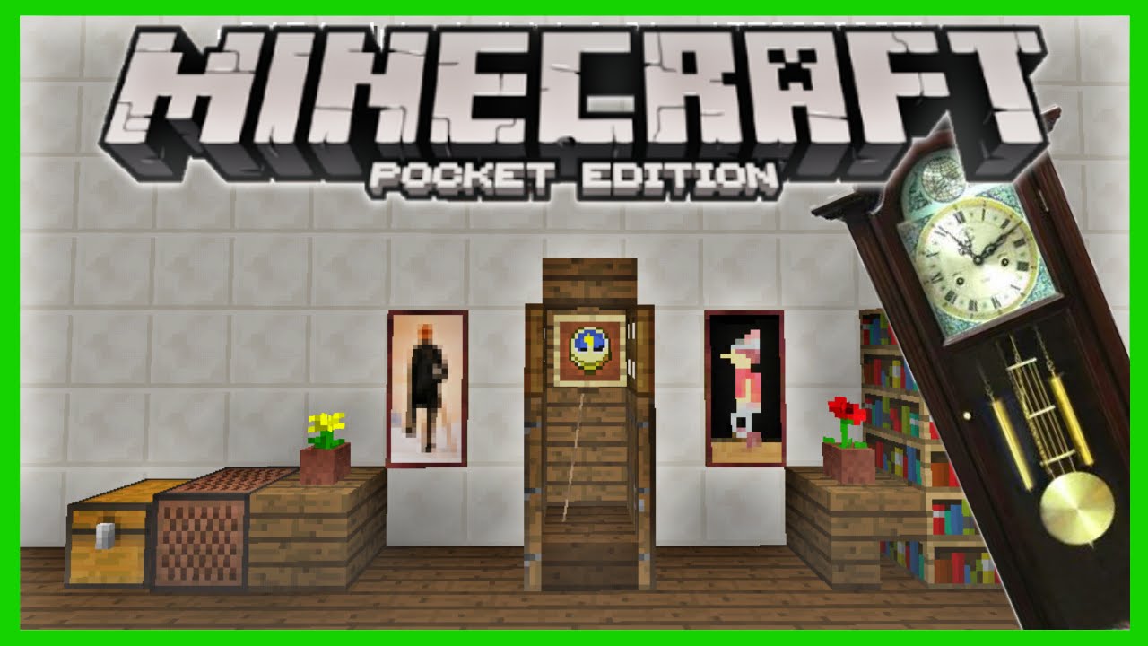 สอนสร้างนาฬิกาลูกตุ้ม - pendulum clocks - มายคราฟ สอนสร้าง EP.6 | Minecraft | Minecraft PE สอน ...