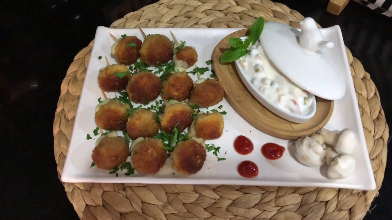 📣📣Sunumuyla göz dolduran kaşarlı mantar🍄 pane efsane📣🧿 - YouTube