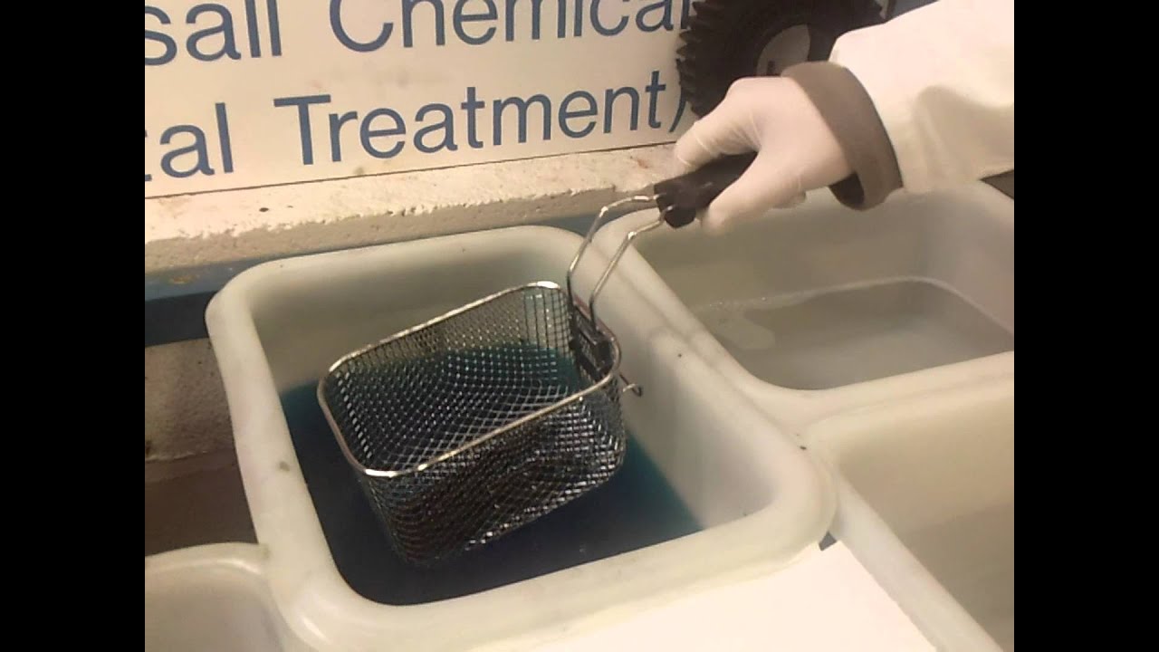 Metal Blacking on Steel.MOV - YouTube