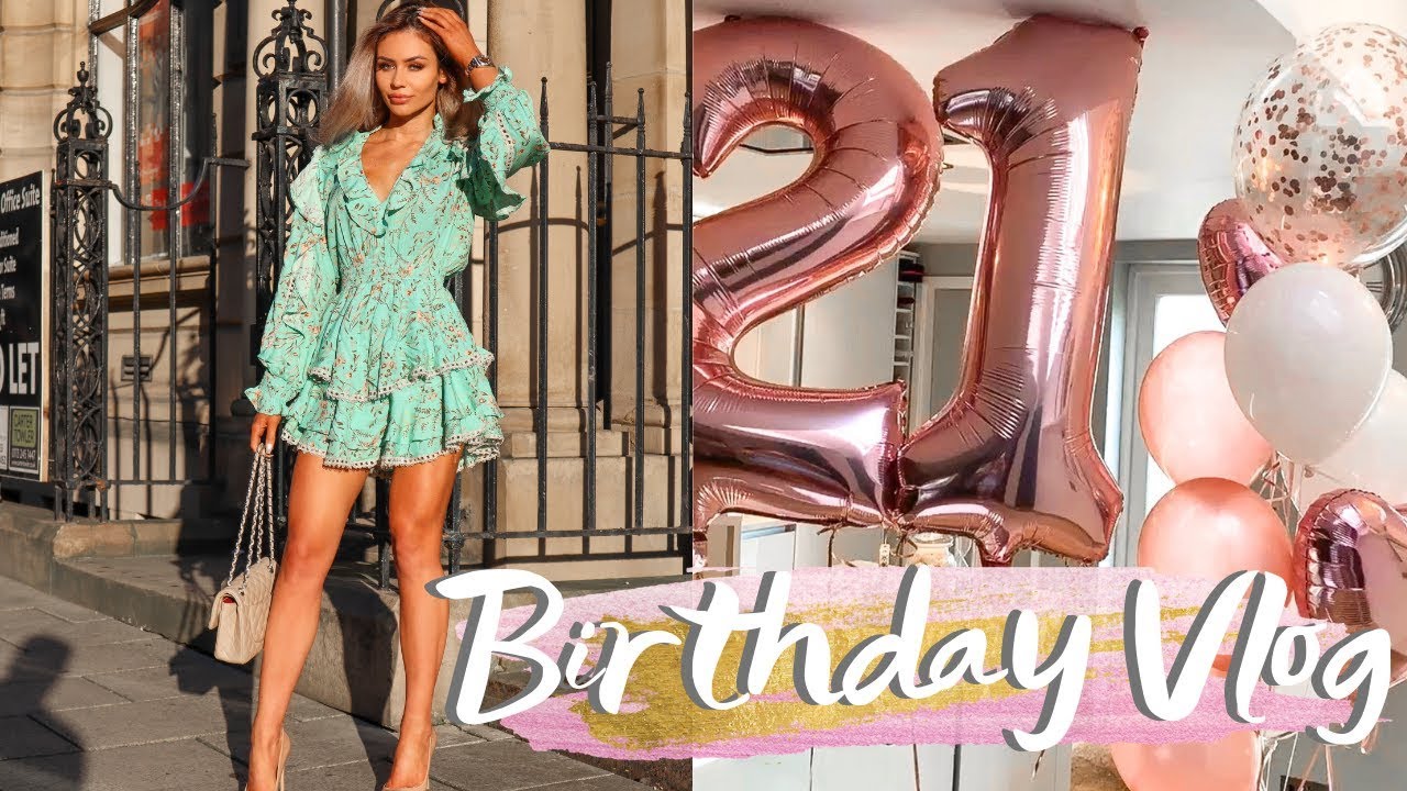 My 21st Birthday Vlog I Cried Youtube