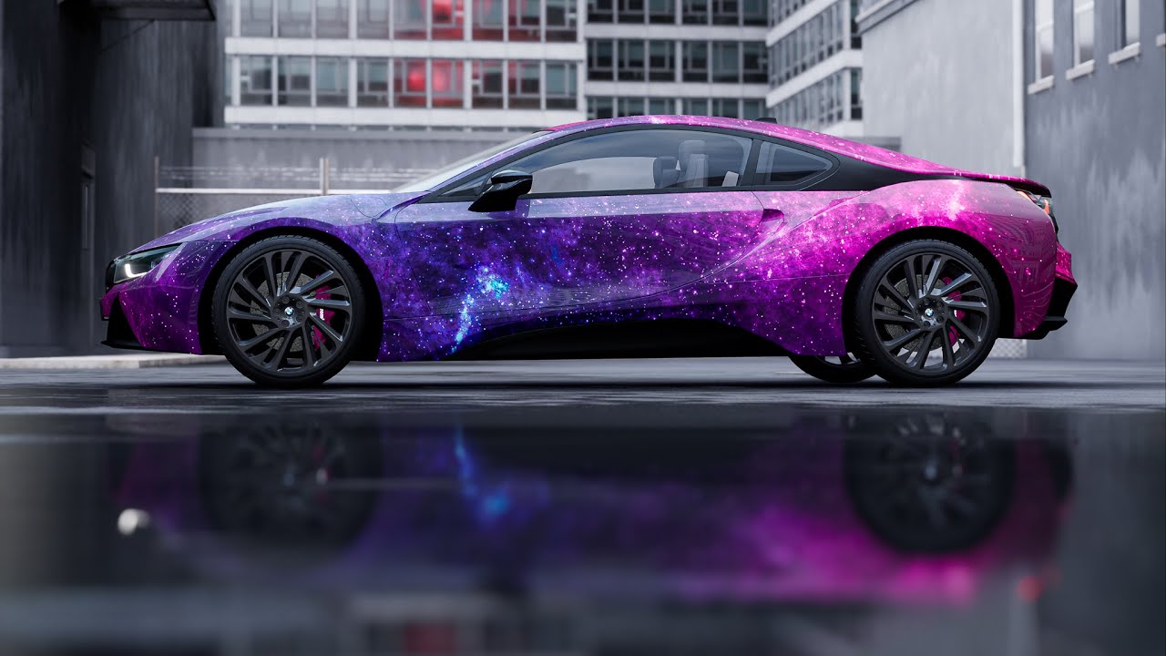 Galaxy Car Wrap | 3D Changer PRO 3 - YouTube