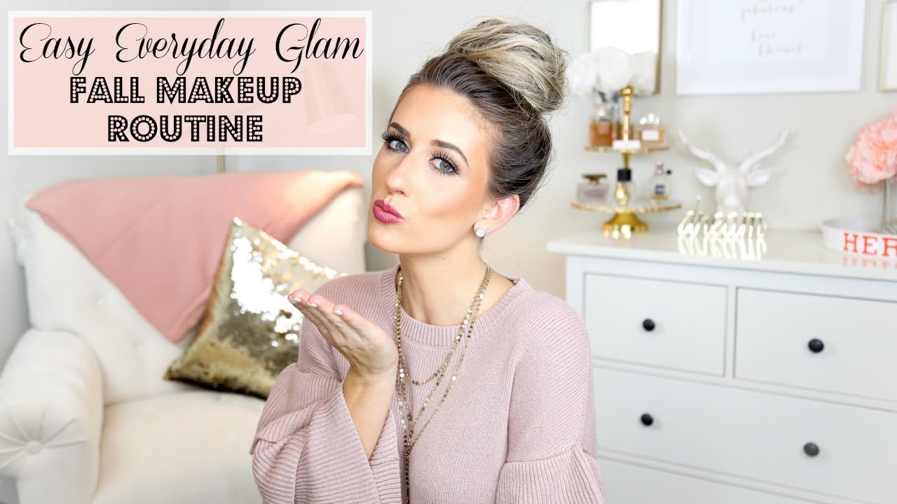 EASY EVERYDAY MAKEUP: FALL MAKEUP ROUTINE - YouTube