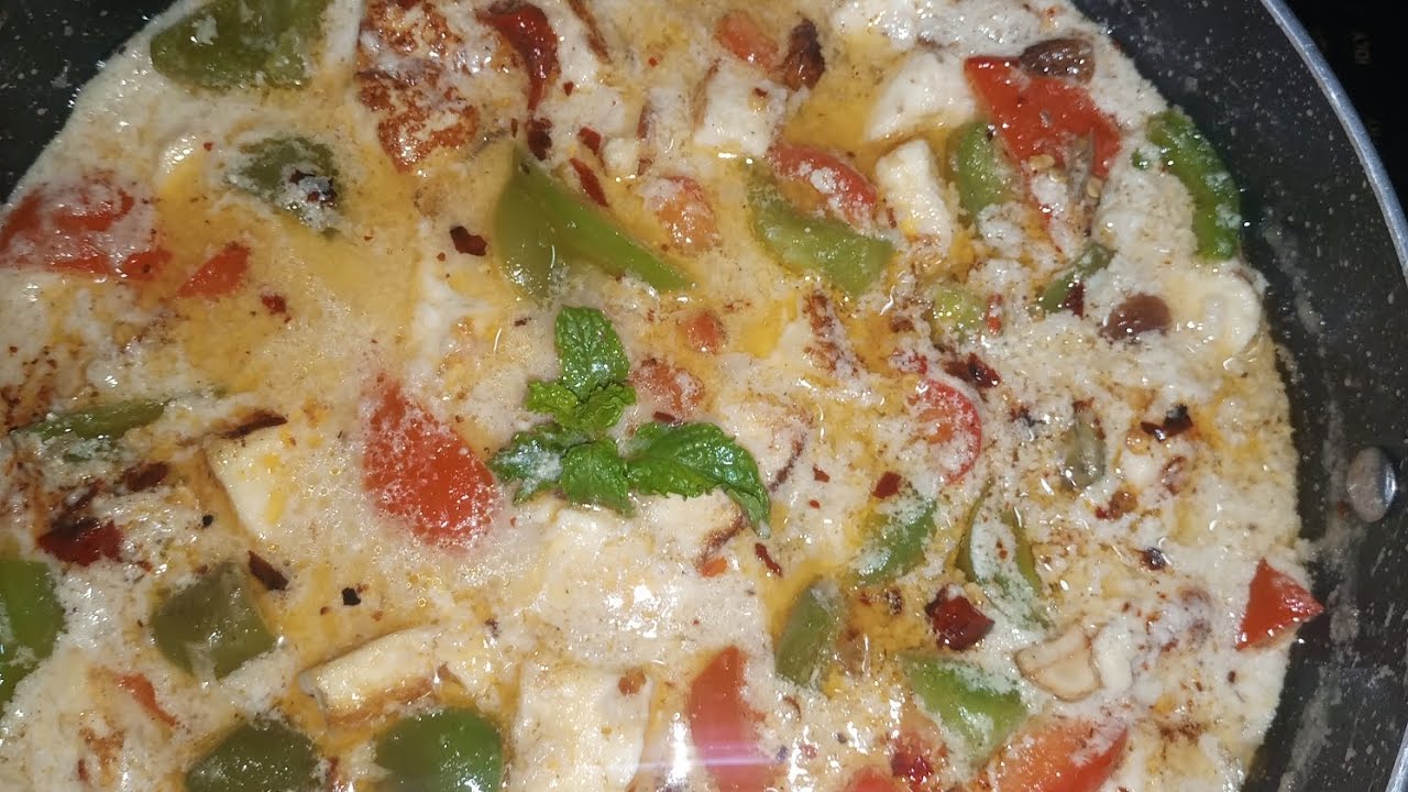 Badshahi Paneer/বাদশাহী পনির/পরোটা,ফ্রায়েড রাইস এর সাথে জমজমাট ভেজ ...