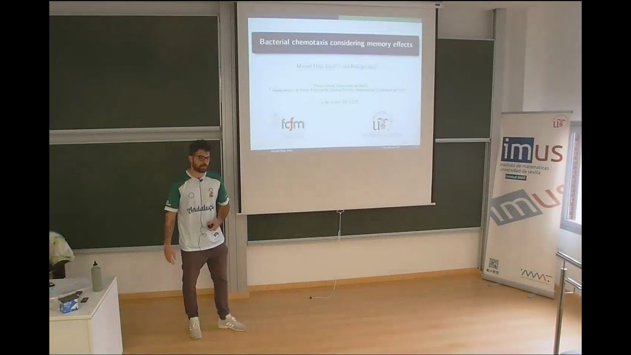 "Quimiotaxis bacteriana considerando efectos de memoria" - YouTube