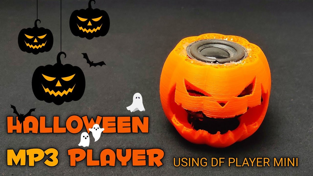 How to Make MP3 Player at Home | DF Player Mini | Halloween - YouTube