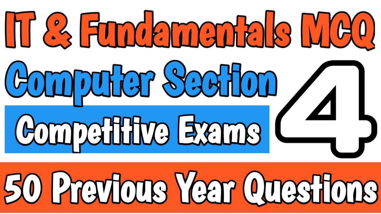 Cmputer Fundamental GK Questions | Computer MCQ Questions for ...