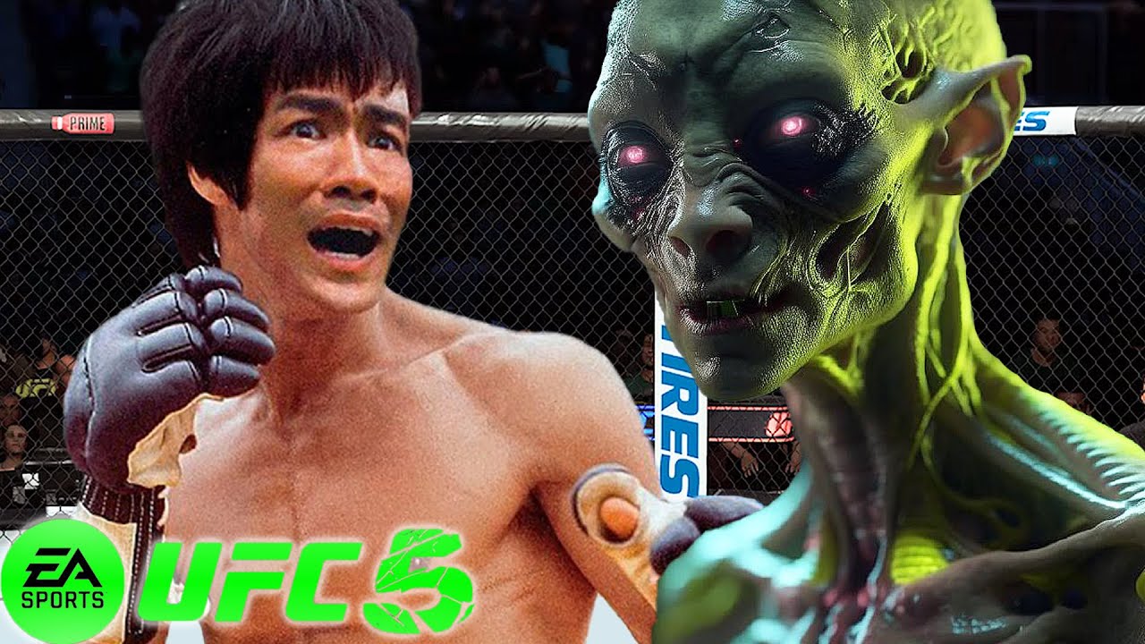 UFC5 Bruce Lee vs Alien Girl EA Sports UFC 5 - Super Battle - YouTube