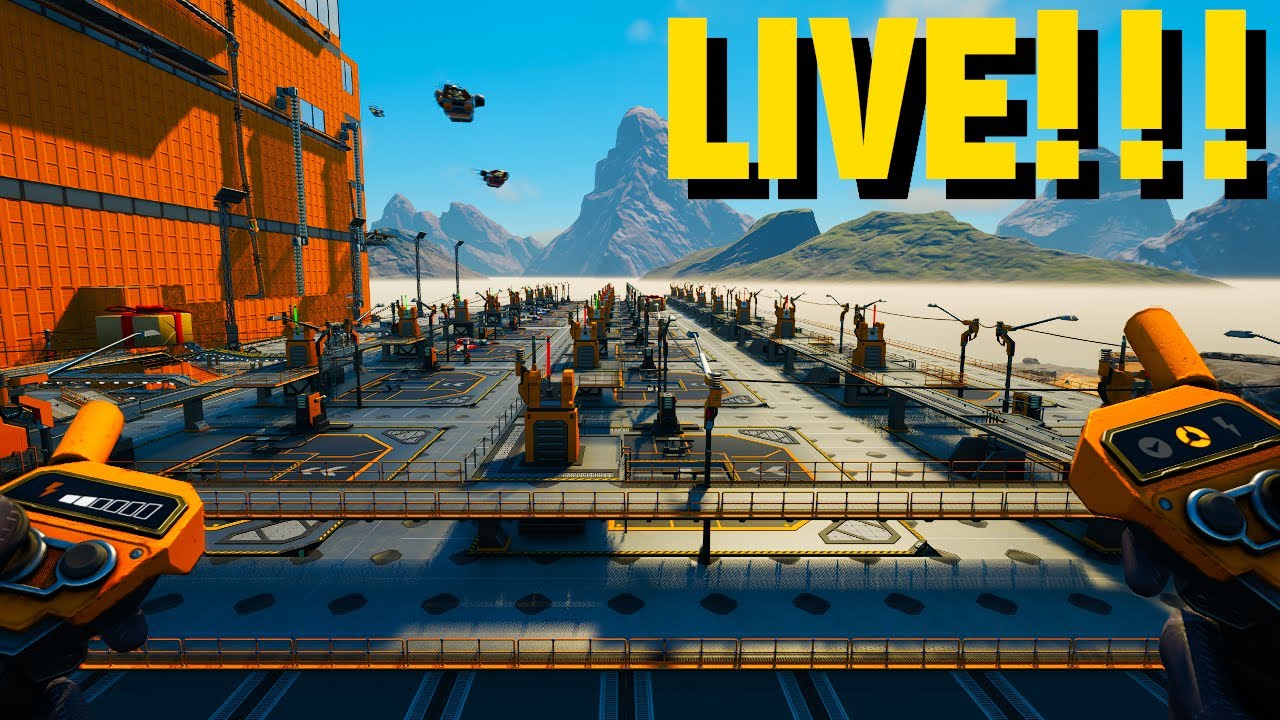PLANING OUT THE NEXT MEGA PROJECT! - 1,000 hours - Satisfactory Live ...