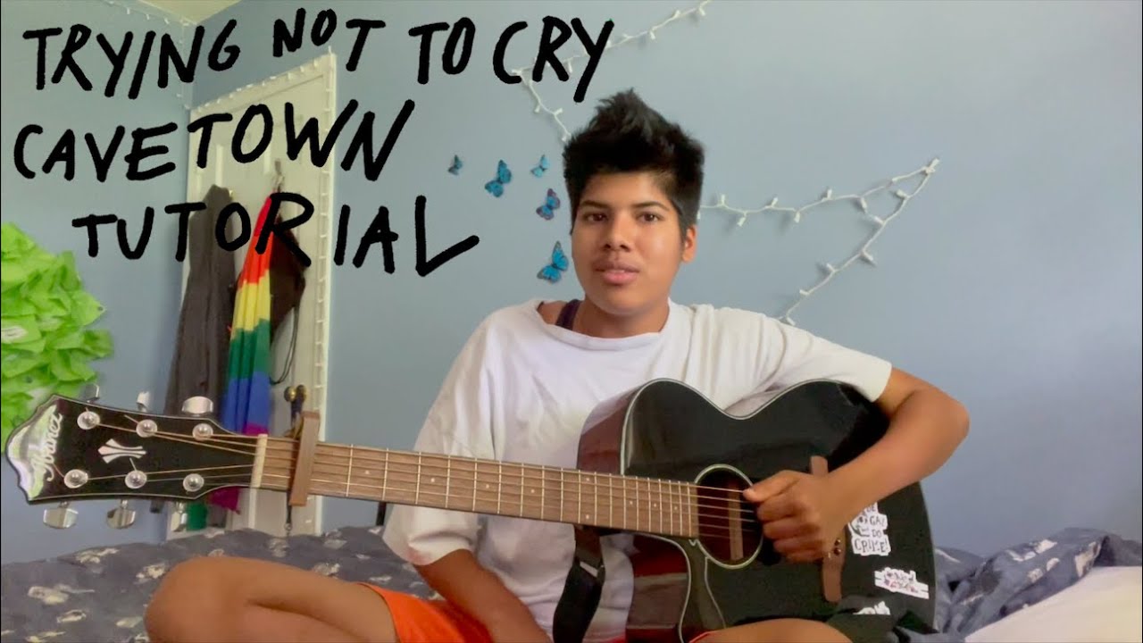 trying not to cry - cavetown (tutorial) - YouTube