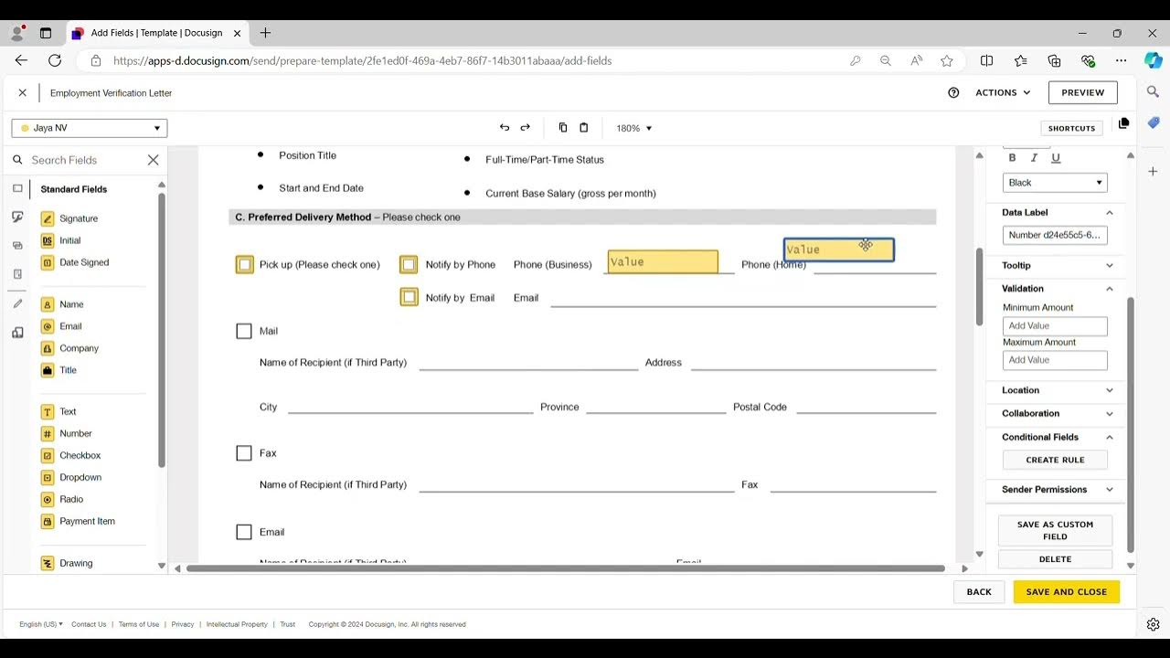 Docusign Checkbox - YouTube