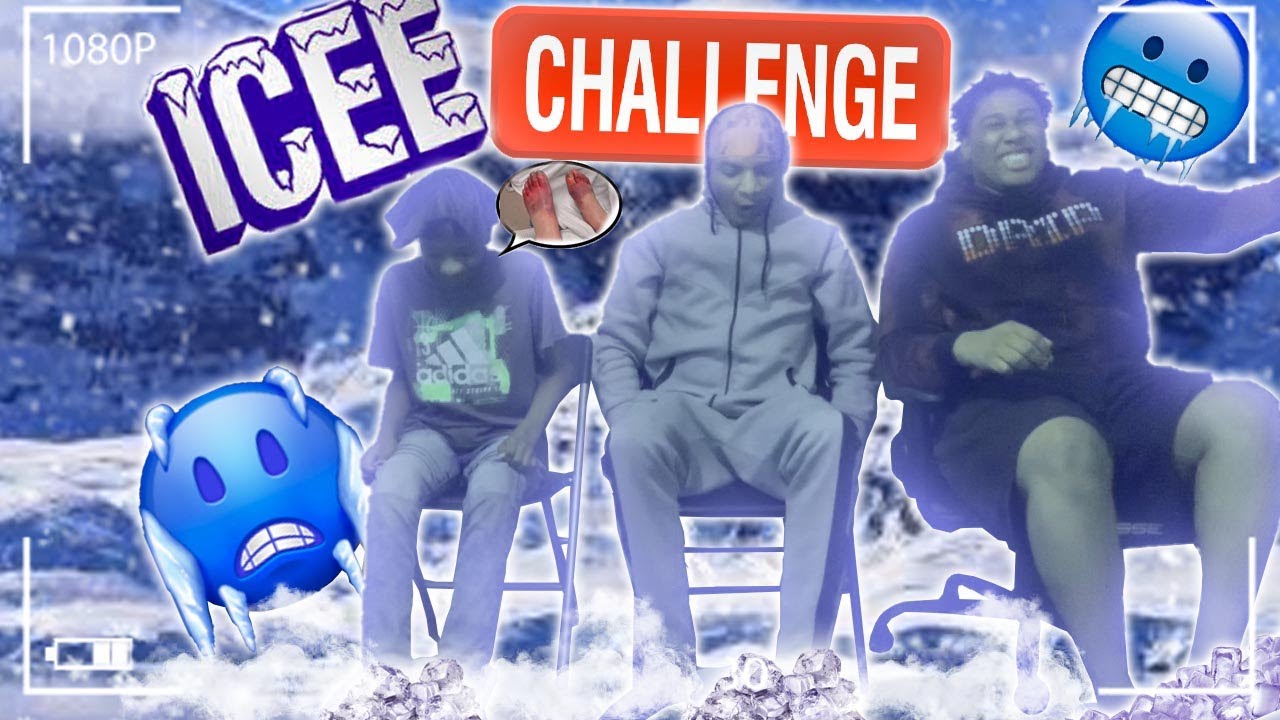 ICEE CHALLENGE !! 😱🥶🥶 Who Can Keep They Feet In Ice Cold Water The ...