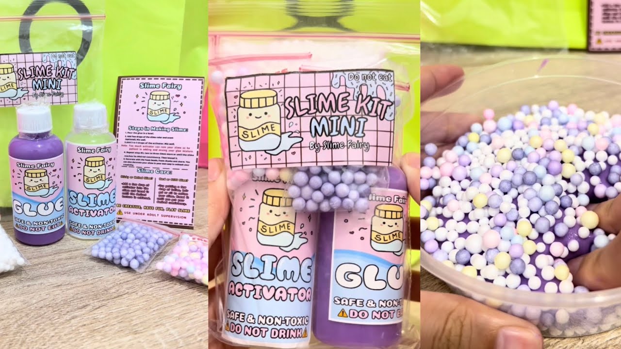 SLIME KIT MINI (ASMR) - YouTube