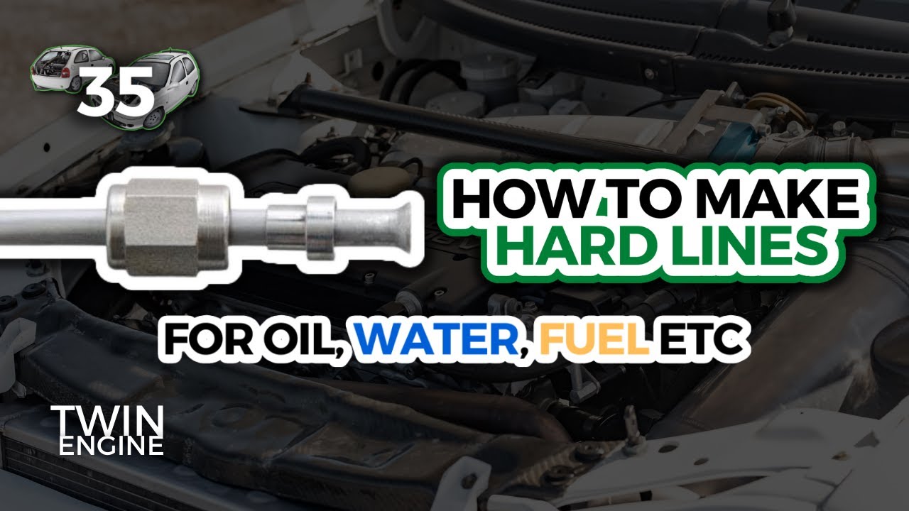 How to make hard lines for oil, water, fuel etc - Vlog034 - YouTube