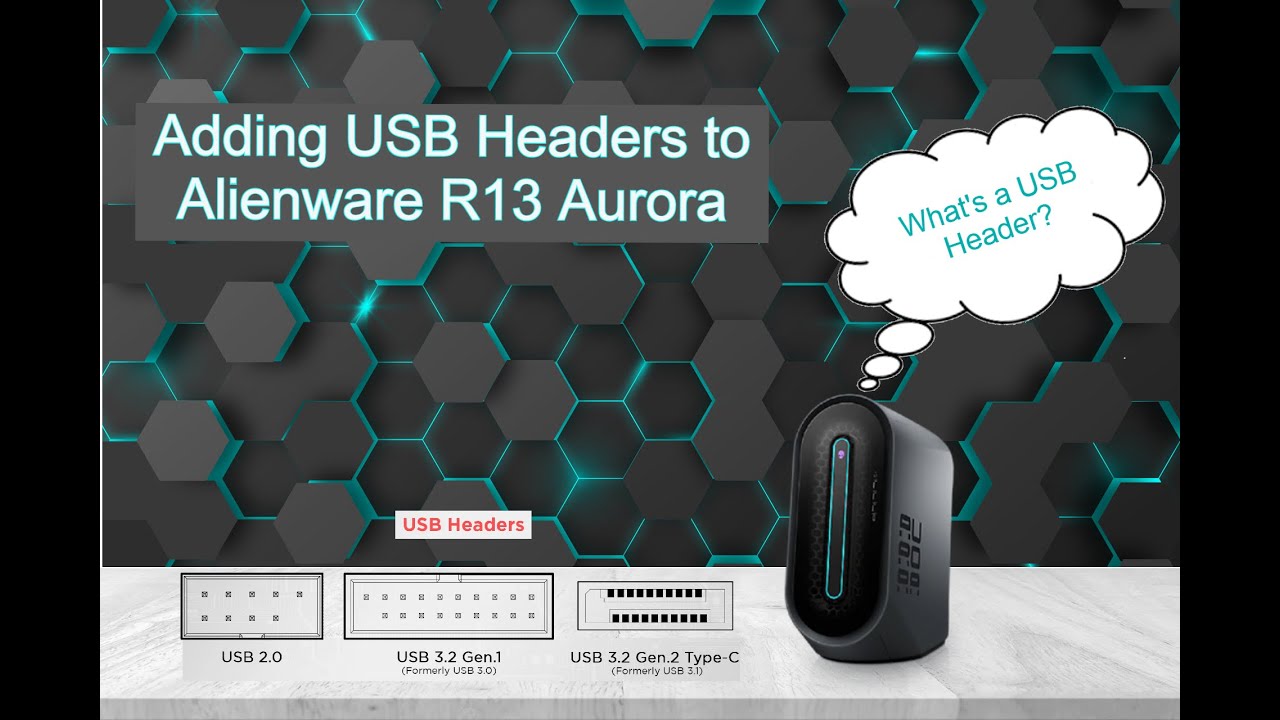 Fixing Alienware's USB Header Mistake - YouTube