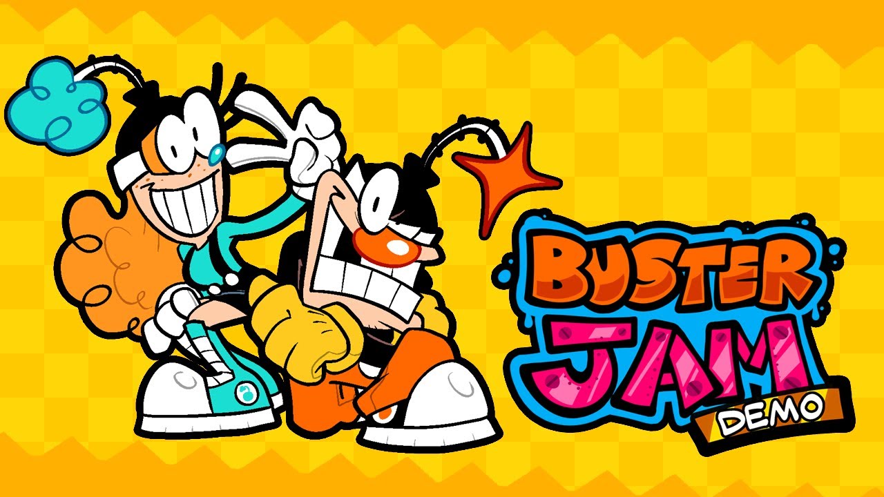 BUSTER JAM - DEMO - Boom! Buster meets WarioWare - YouTube