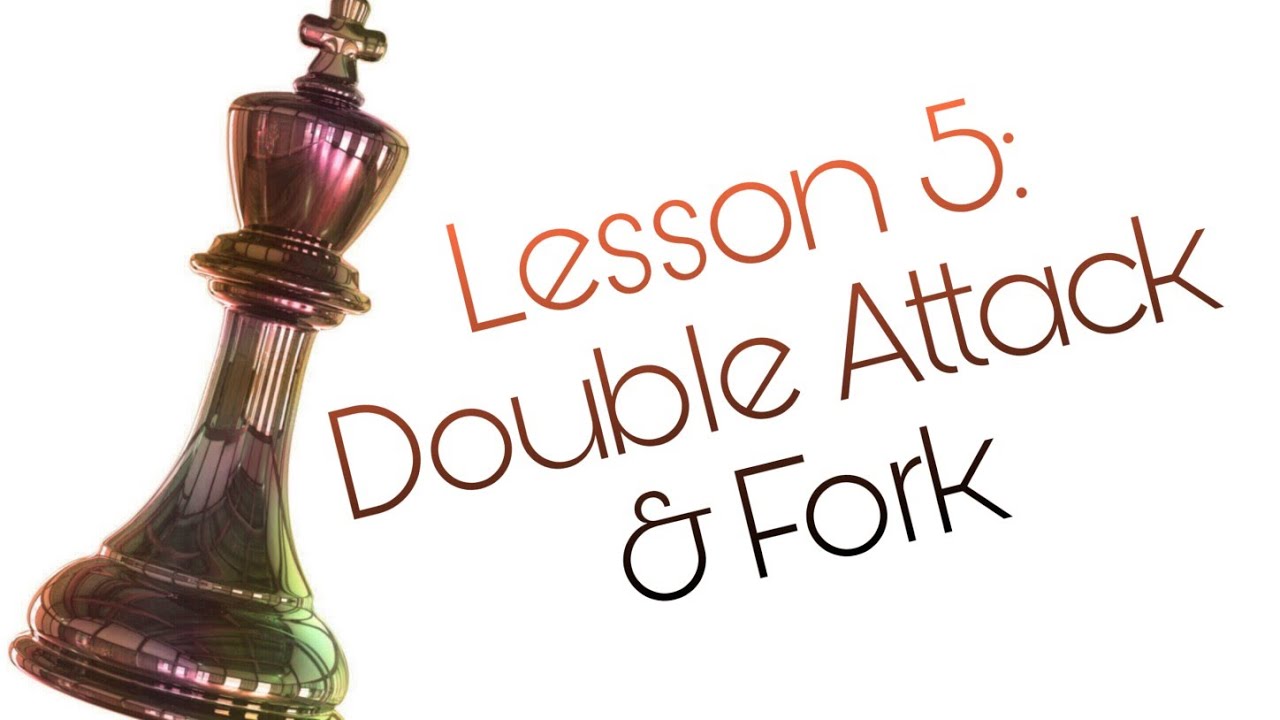 Elementary Chess Tactics 5: Double Attack and Fork - YouTube